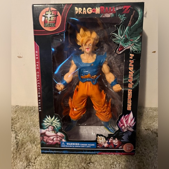 Toys | Dragon Ball Heroes Super Saiyan 4 Goku Statue | Poshmark